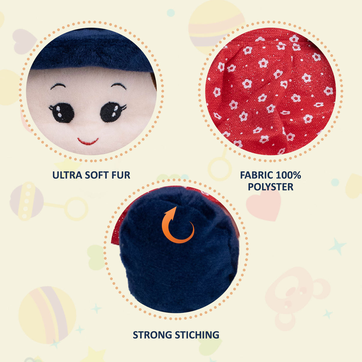 Stuffed Cuddle Doll Soft Toy – PunToon Kids